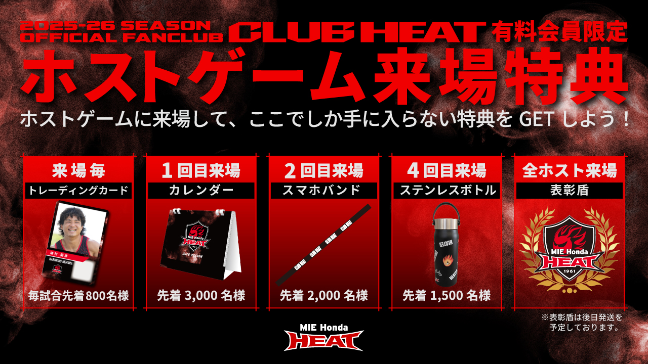 2026年1月24日 三重ホンダヒートvs浦安D-Rocks｜三重ホンダヒートホストゲーム